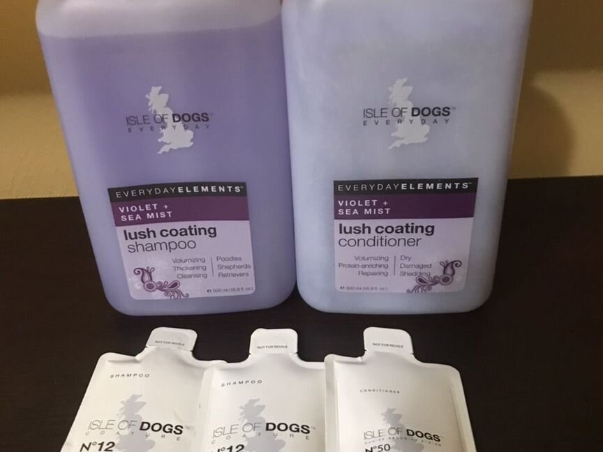 Шампунь и кондиционер isle of dogs lush coating