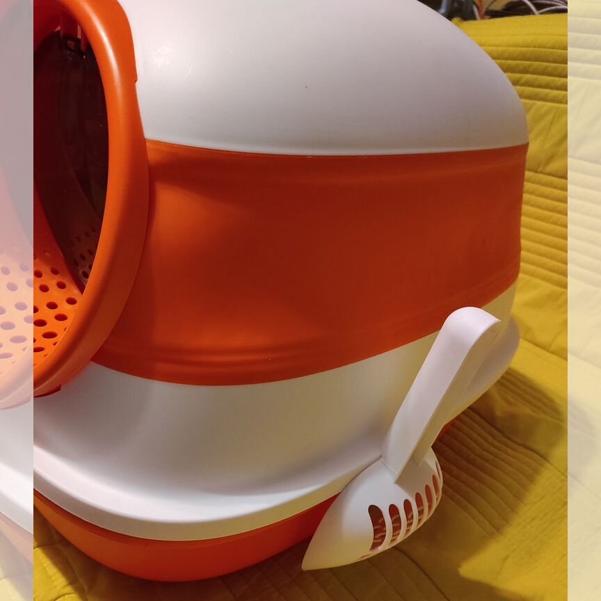 Кошачий лоток большой, с UF-стерилизацией