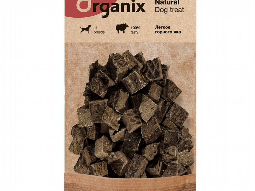 Organix лакомства премиум лакомство Легкое горного