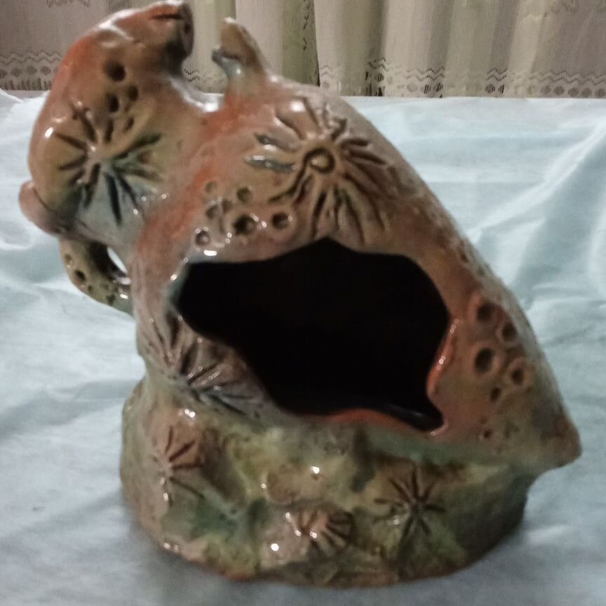 Грот амфора для аквариума