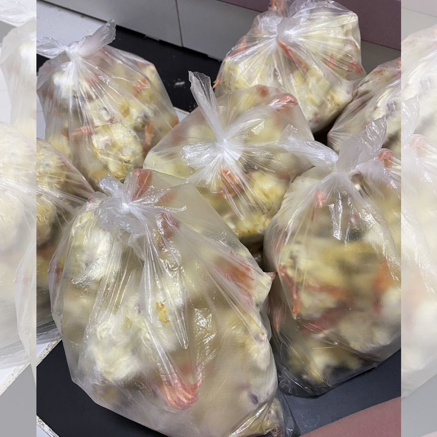 Цыплата замороженые кормовые