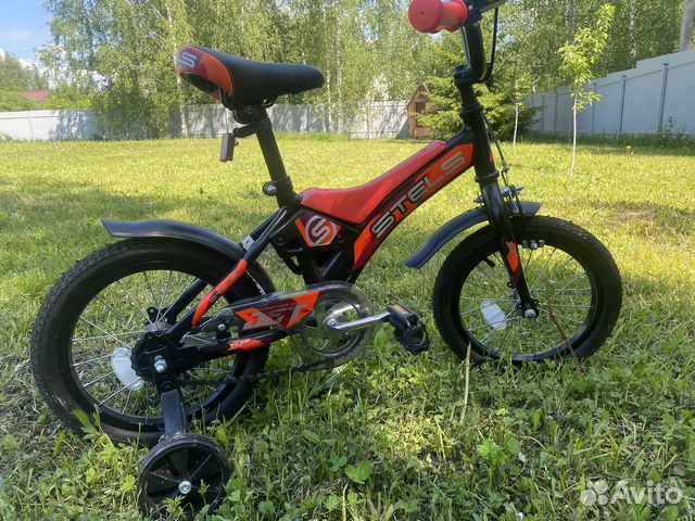 Детскией велосипед Stels Jet 14 Z010, год 2021, Б/у купить в Пушкино | Авито