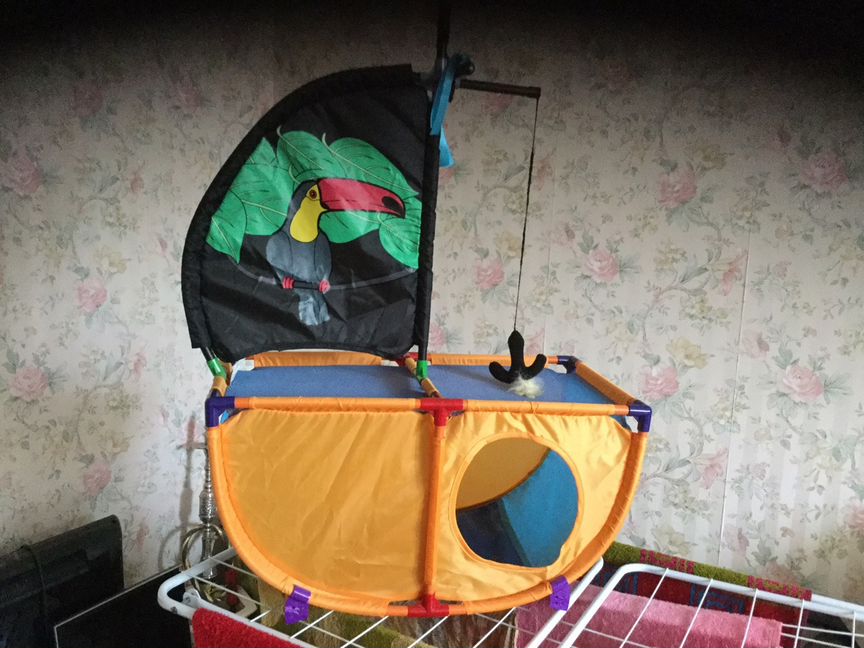 Кошачий домик-игрушка