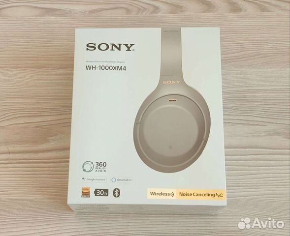 Sony WH-1000 XM4 (Silver) купить в Москве | Электроника | Авито