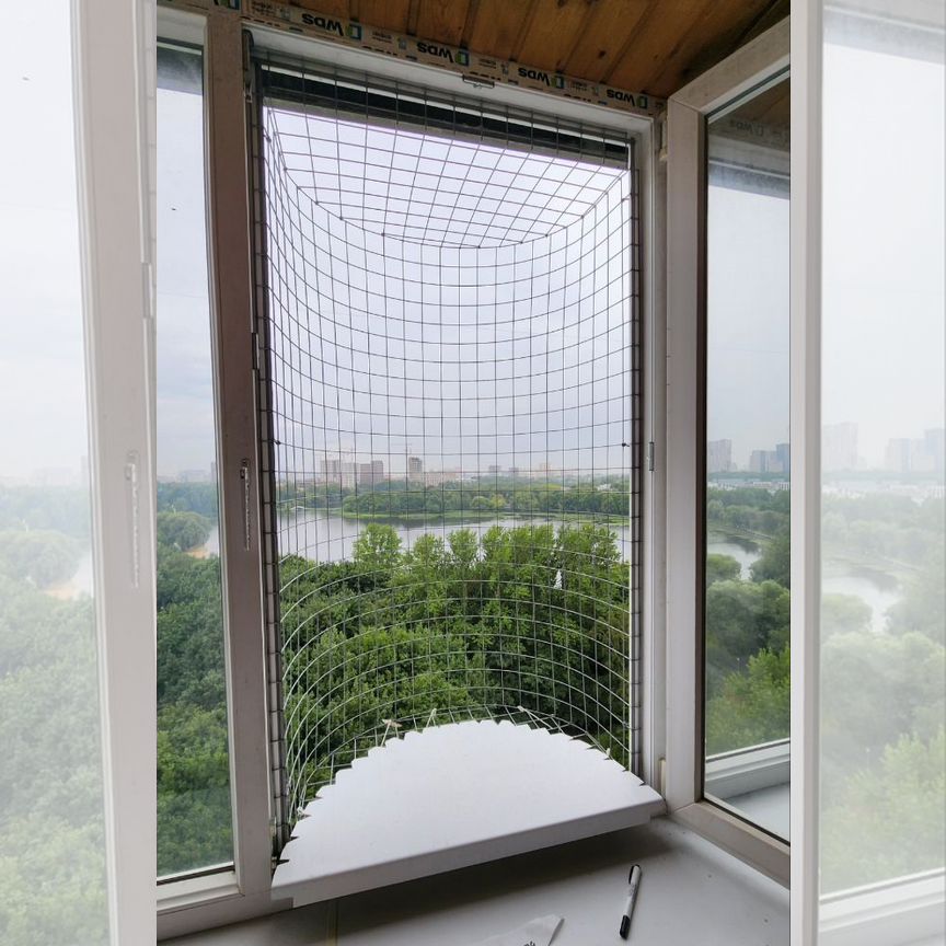 Выгул кошачий 125 х 65 х 40 металл