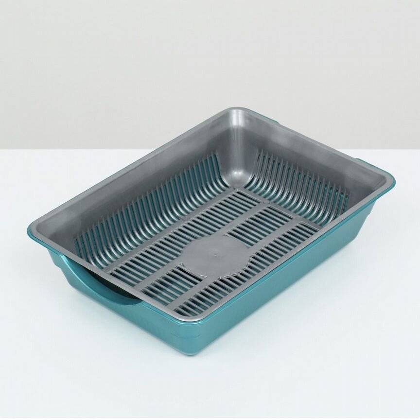 Лоток для кошек с сеткой