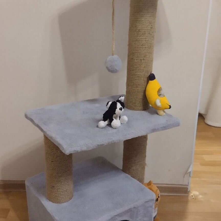 Когтеточка домик для кошки