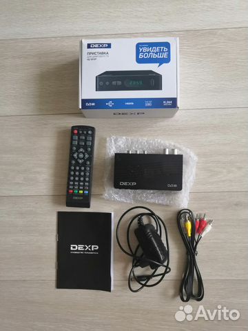 Приставка dexp для цифрового телевидения купить в Аше с доставкой | Электроника | Авито
