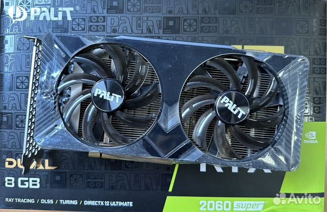 Видеокарта Palit GeForce RTX 2060 super Dual купить в Москве ...
