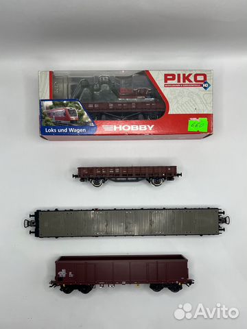 Вагоны разные Piko Roco 1:87 H0 купить в Москве по низкой цене с доставкой | Хобби и отдых ...