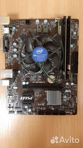 Материнская плата с процессором i5 6400 и памятью купить в Санкт ...