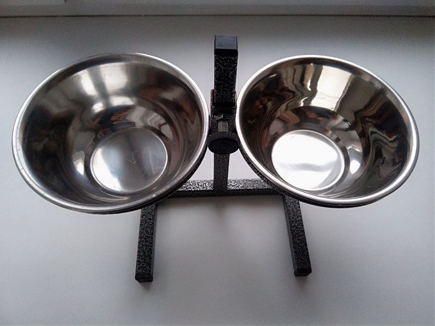 Миска с держателем