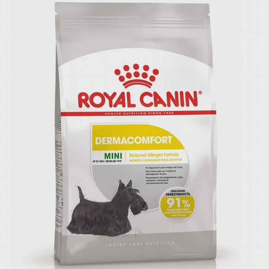 Корм для собак Royal Canin Dermacomfort Mini