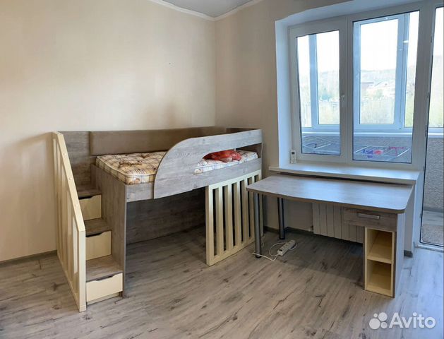 Кровать детская 2х этажная, плюс матрац купить в Саратове | Личные вещи ...