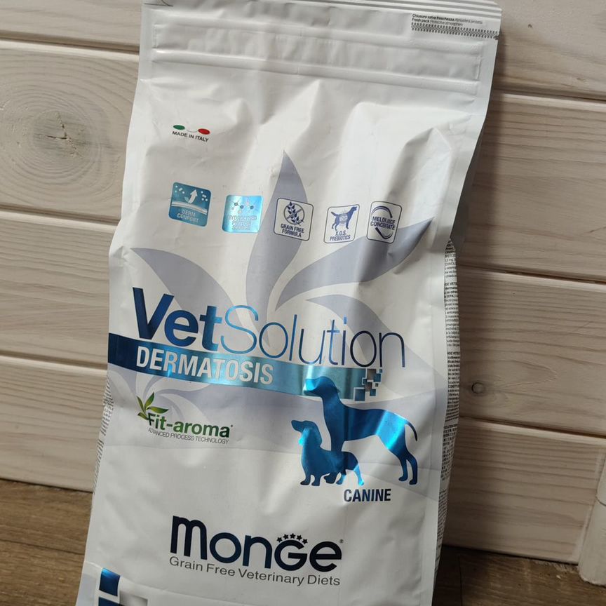 Продам Monge VetSolution Dog Dermatosis Дерматозис