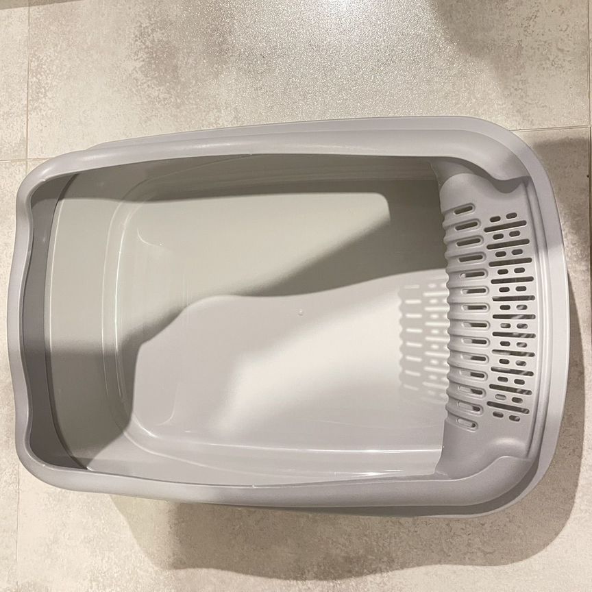 Лоток для кошек с высокими бортиками