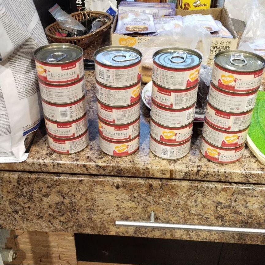 Корм для кошек мнямс