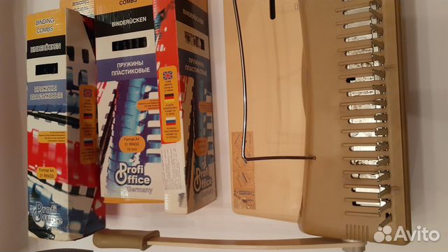 Брошюровщик Bindstream M12 Германия + пружины купить в Москве | Электроника | Авито