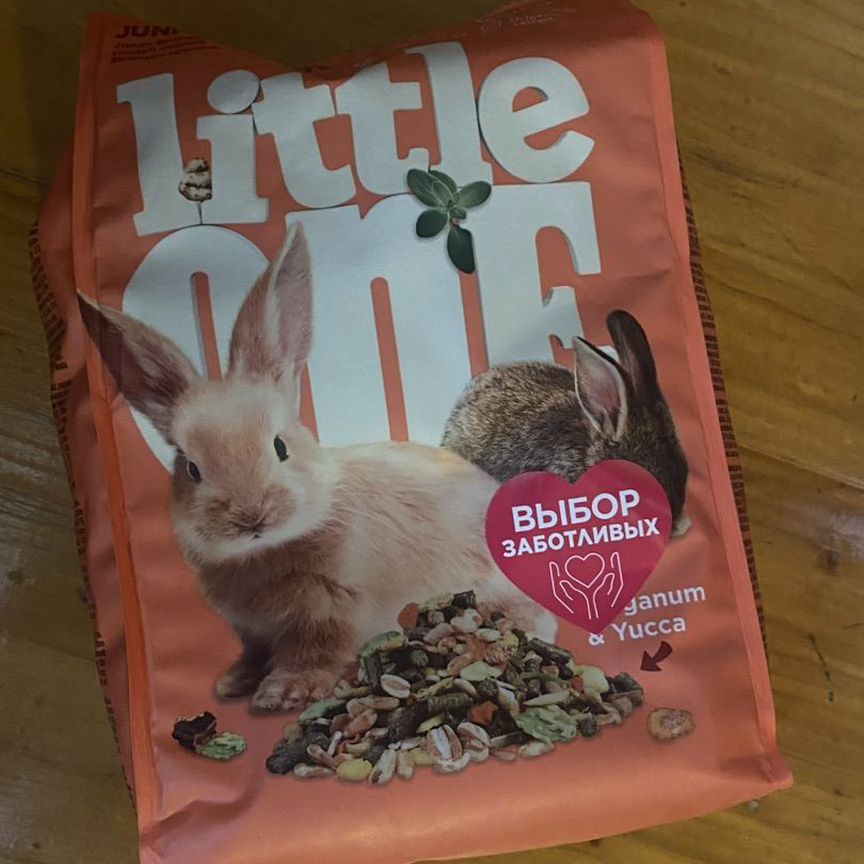 Корм little one для кроликов