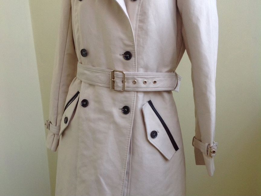 Reserved Плащ Лондон бежевый утеплённый