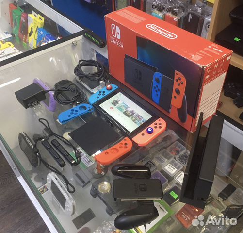 Nintendo Switch R2/288 Гб/Прошитый/37 Игр купить в Москве | Электроника | Авито