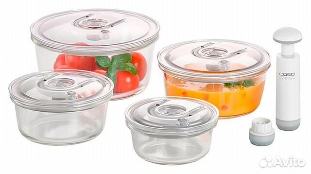Контейнеры вакуумные caso VacuBoxx R-set купить в Москве | Товары для ...