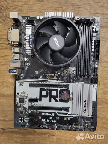 Материнская плата ASRock AB350 Pro4 купить в Волгограде | Электроника ...