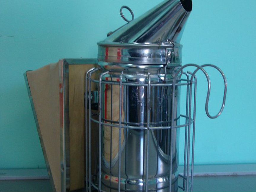 Дымарь нержавейка кожанный мех