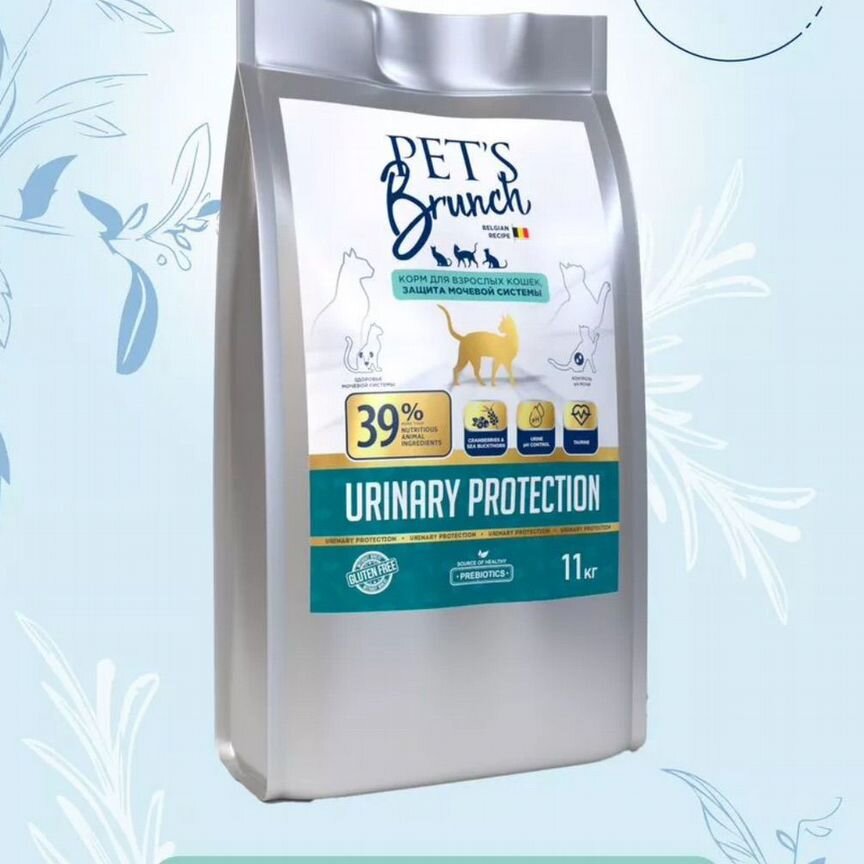 Корм PET'S brunch для кошек при мкб