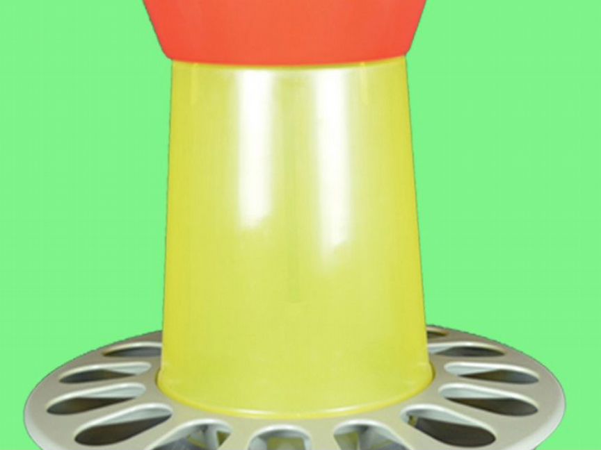 Кормушка бункерная для кур - 10л, улучшенная