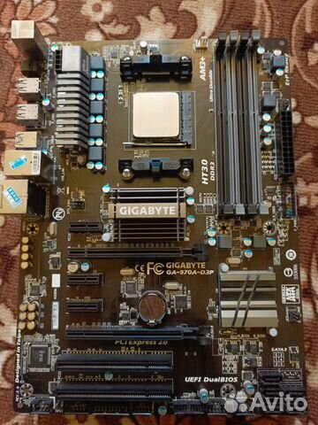 Материнская плата Gigabyte GA-970A-D3P купить в Великих Луках ...