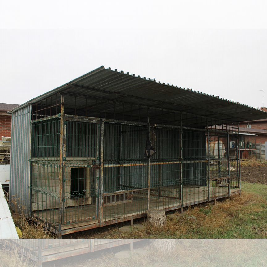 Вольер для двух больших собак