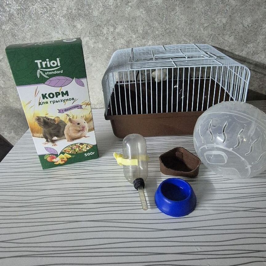 Клетка для грызунов 27 х 21 х 17 см