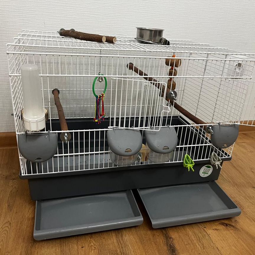 Клетка для волнистого попугая большая