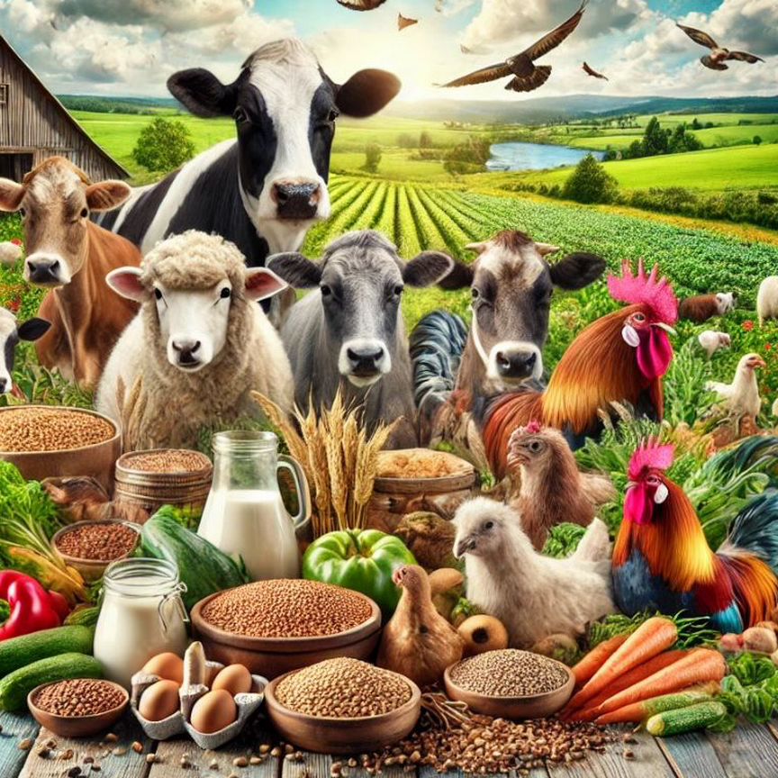 Сбалансированный комбикорм для ваших животных