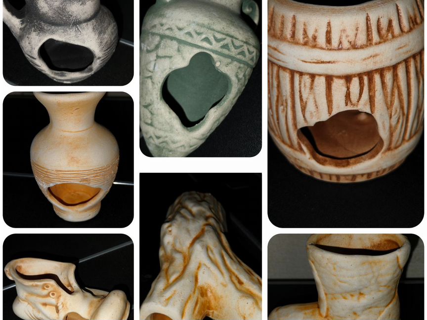 Грот для аквариума разный