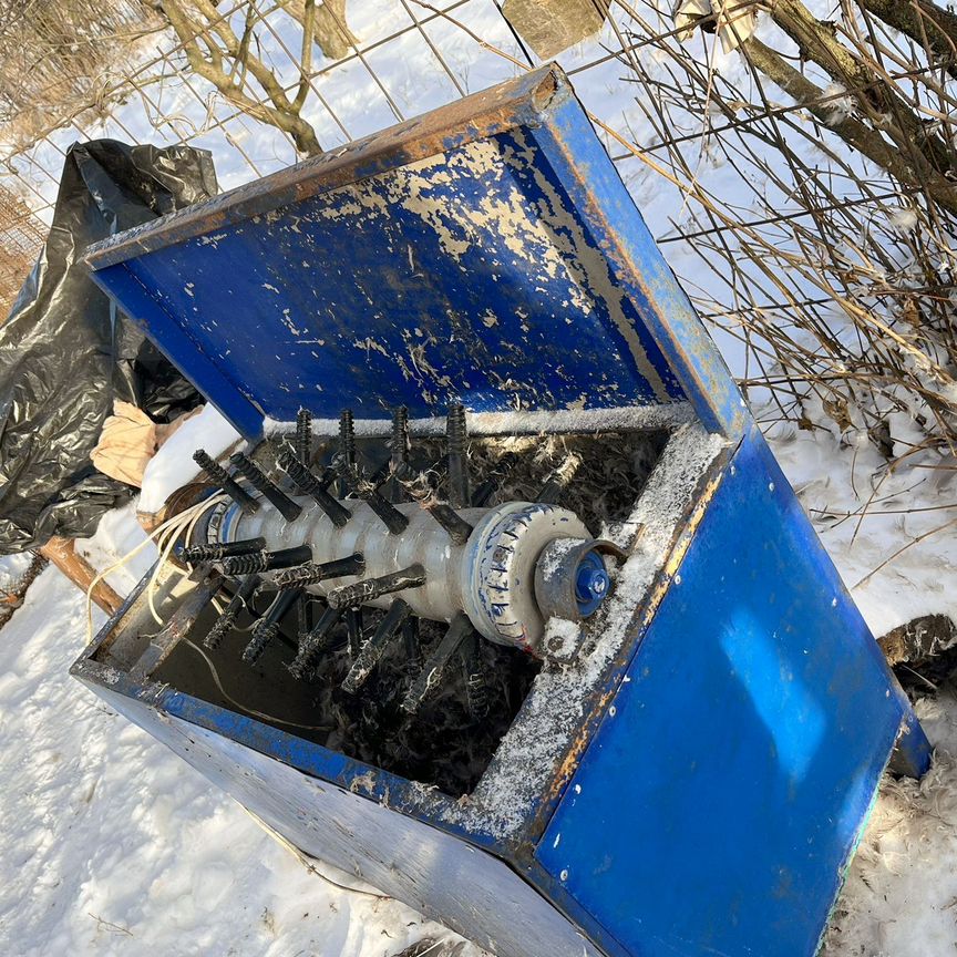 Перощипальная машина для гусей, кур