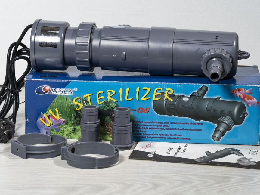 Ультрафиолетовый стерилизатор Resun UV-06 11 Вт (д