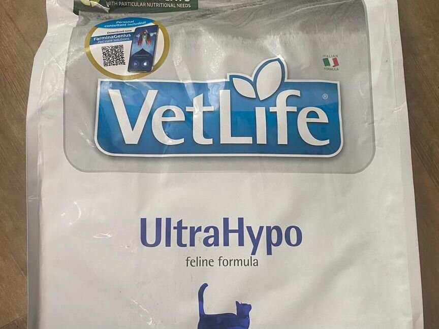 Сухой корм д/кошек Farmina UltraHypo 5кг