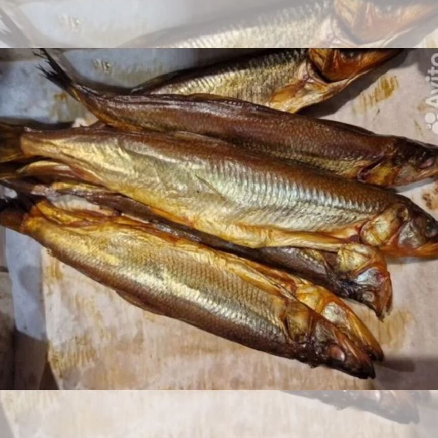Рыба Корюшка холодного копчения и вяленая