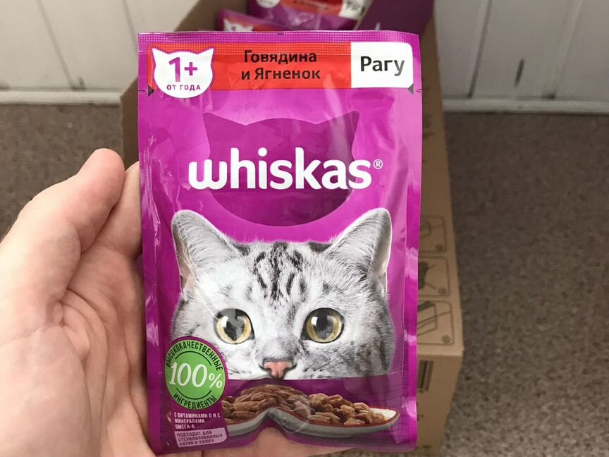 Whiskas кошачий корм