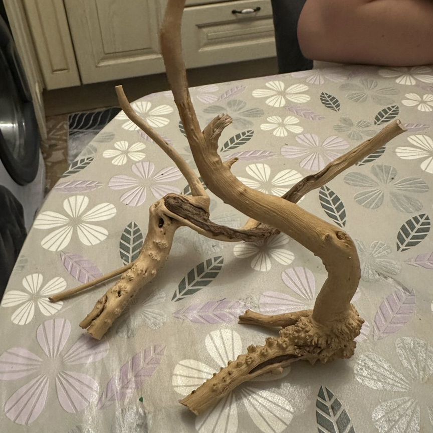 Коряга натуральная украшение цена за 2 шт