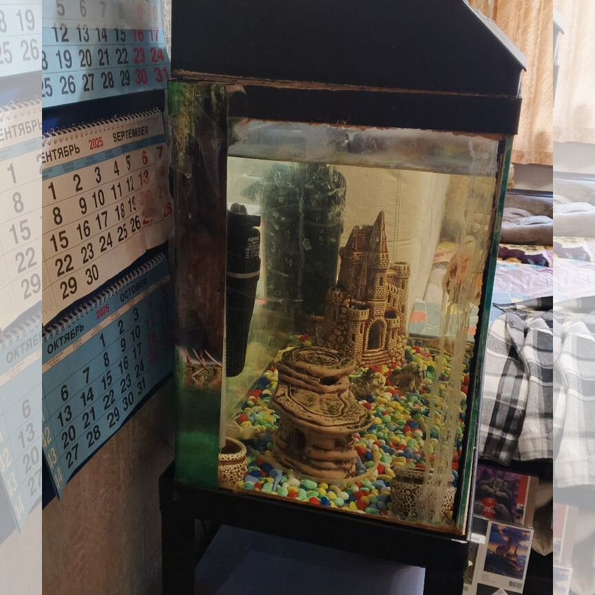 Аквариум 100 л с тумбой