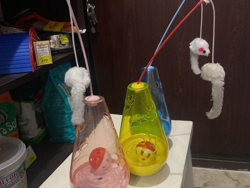 Неваляшка игрушка для кошек