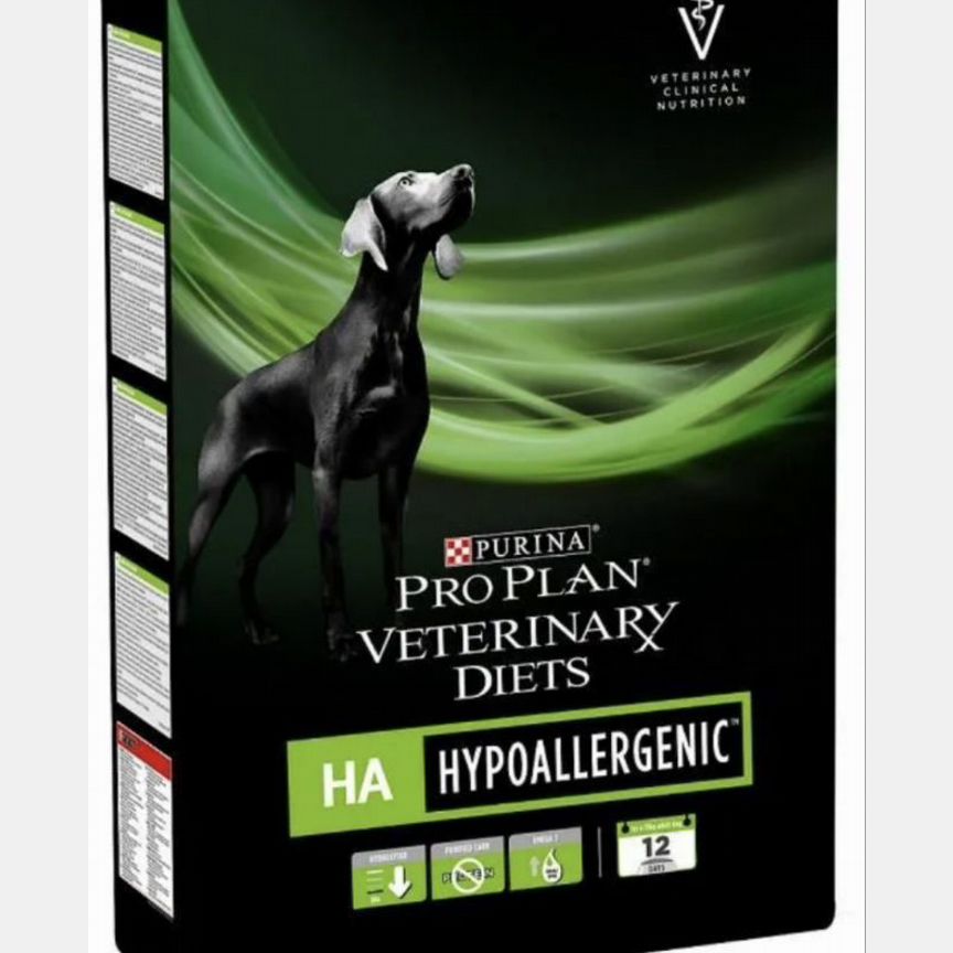 Purina Pro Plan VD HA Hypoallergenic, 3 кг