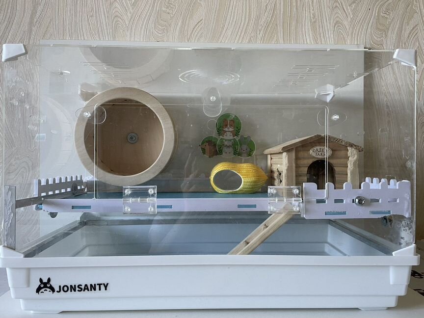 Клетка для джунгарика, кормушка для птиц (синиц)