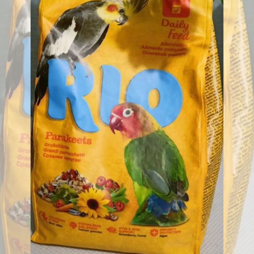 Корм для средних попугаев Rio(Рио)