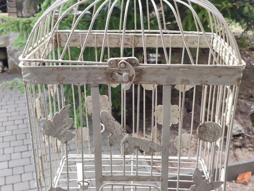 Клетка для птиц декоративная