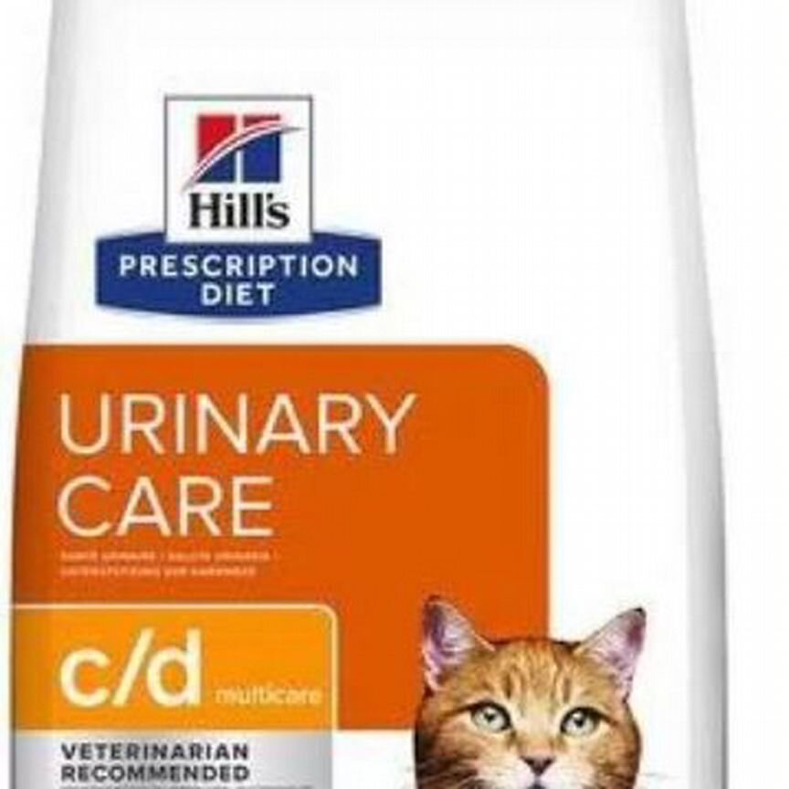 Hill's C/D Urinary Care с курицей 3кг кошки