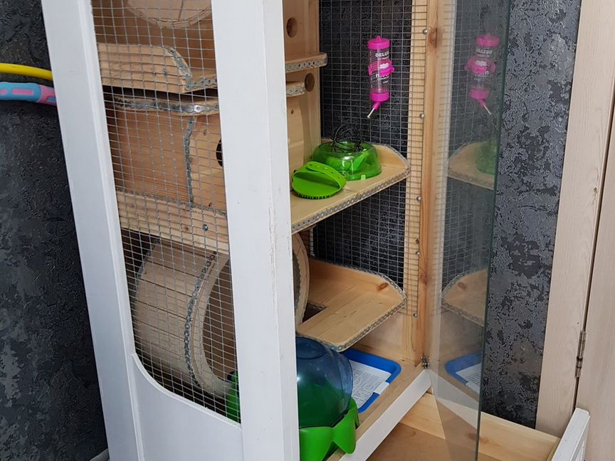 Клетка для шиншиллы б/у